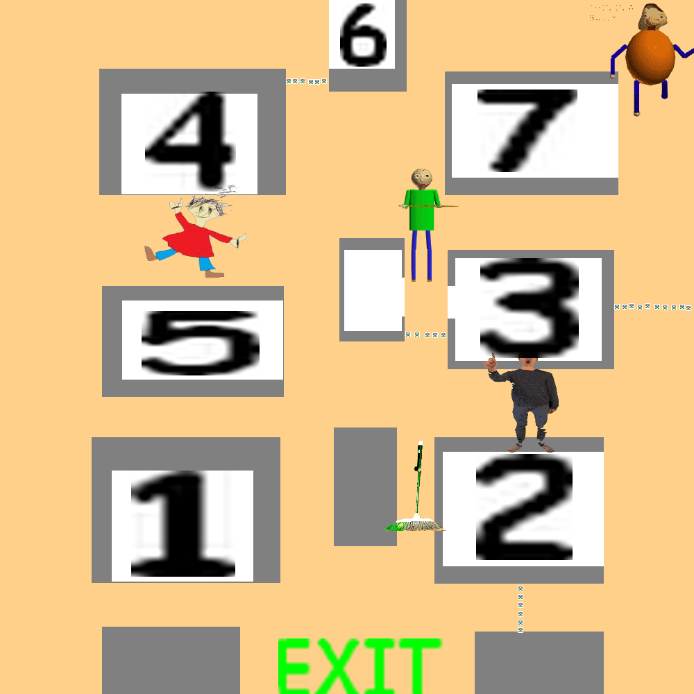 Baldi Schoolhouse - Mario Kart PC