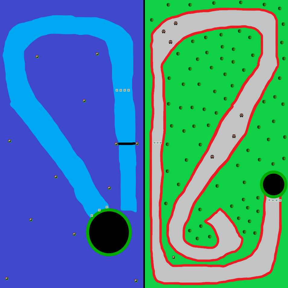 Mario Speedway - Mario Kart PC