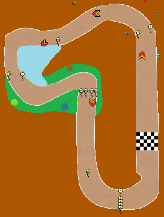 DKR Fossil Canyon / Canyon des Fossiles - Mario Kart PC