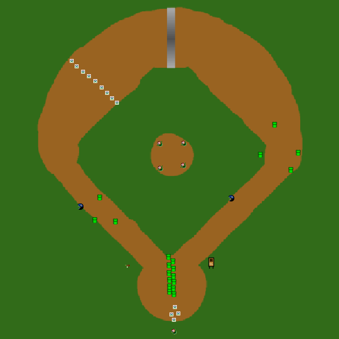 The Baseball Field - Mario Kart PC