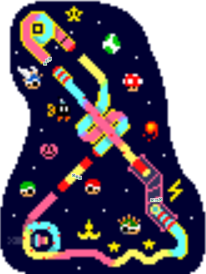 Rainbow Road GCN - Mario Kart PC