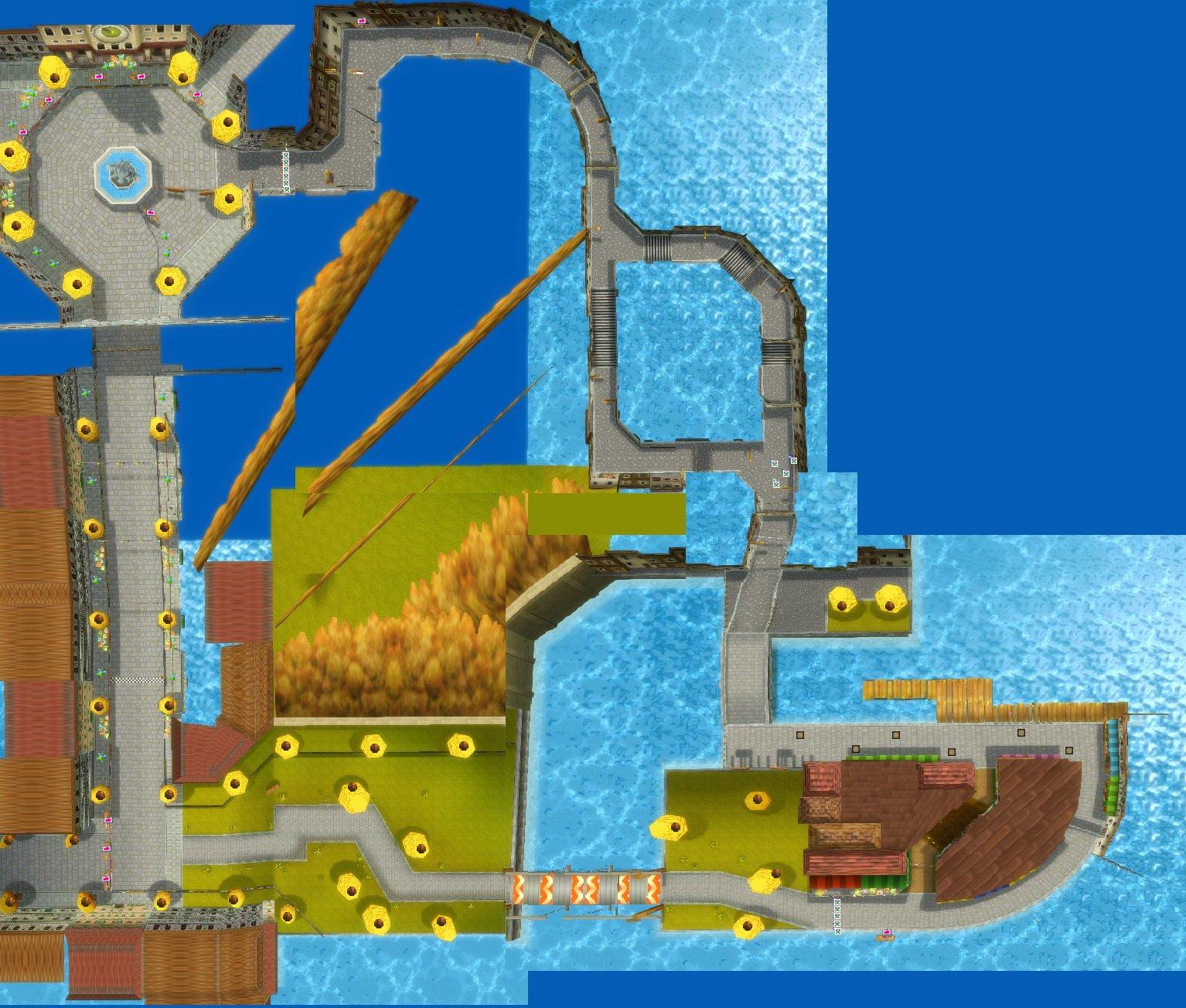 DS Delfino Square - Mario Kart PC