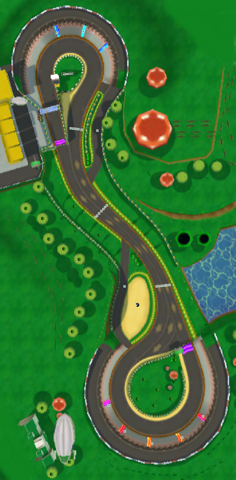 GCN Luigi circuit - Mario Kart PC