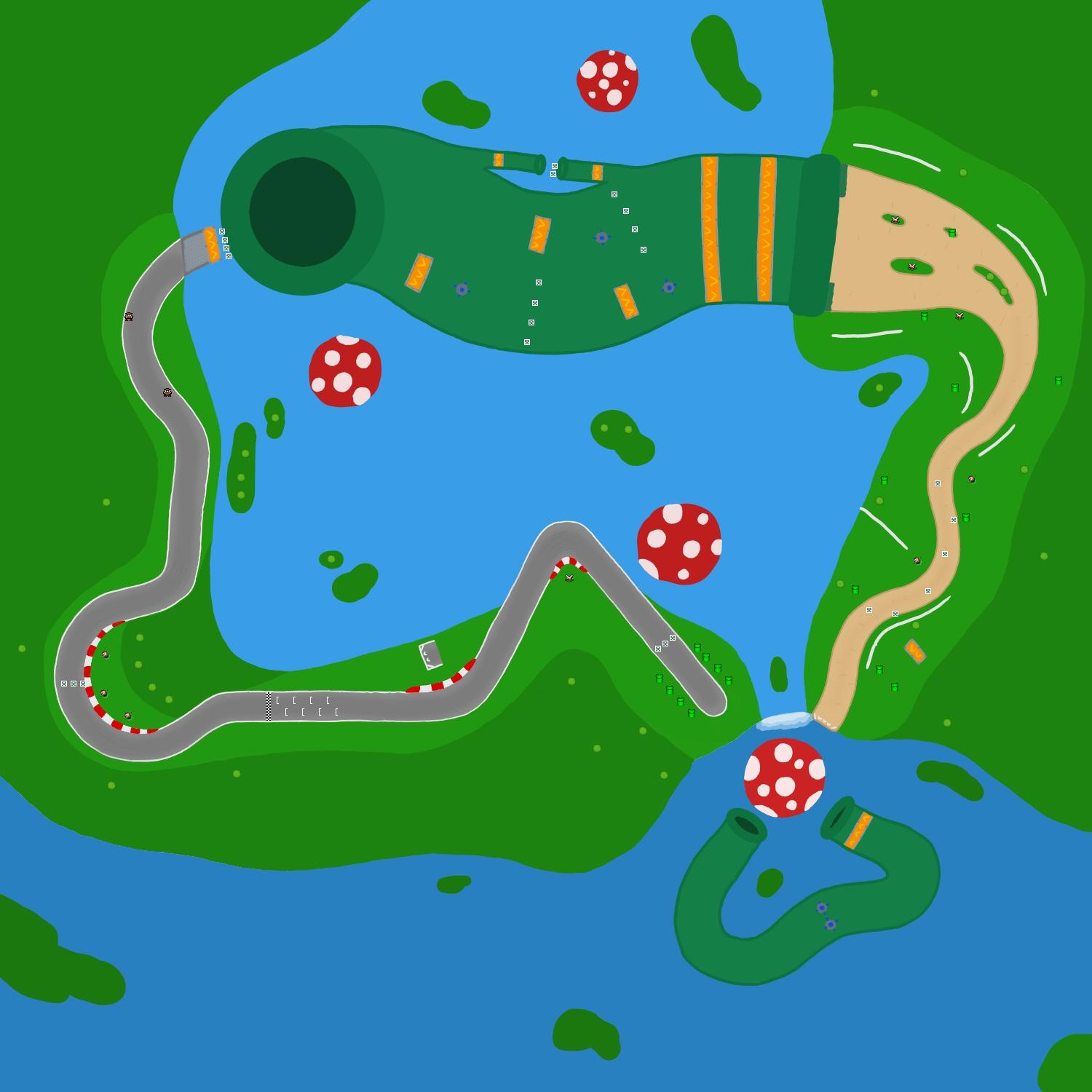 mario circuit - Mario Kart PC