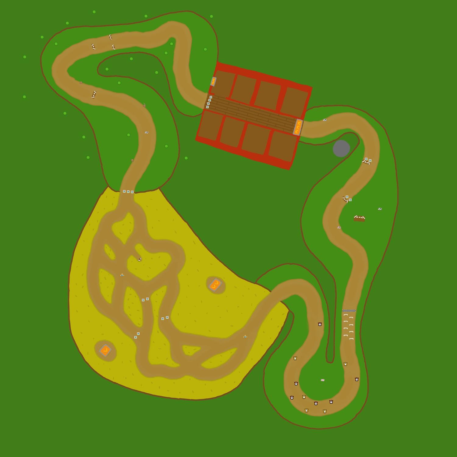 moo moo barns - Mario Kart PC