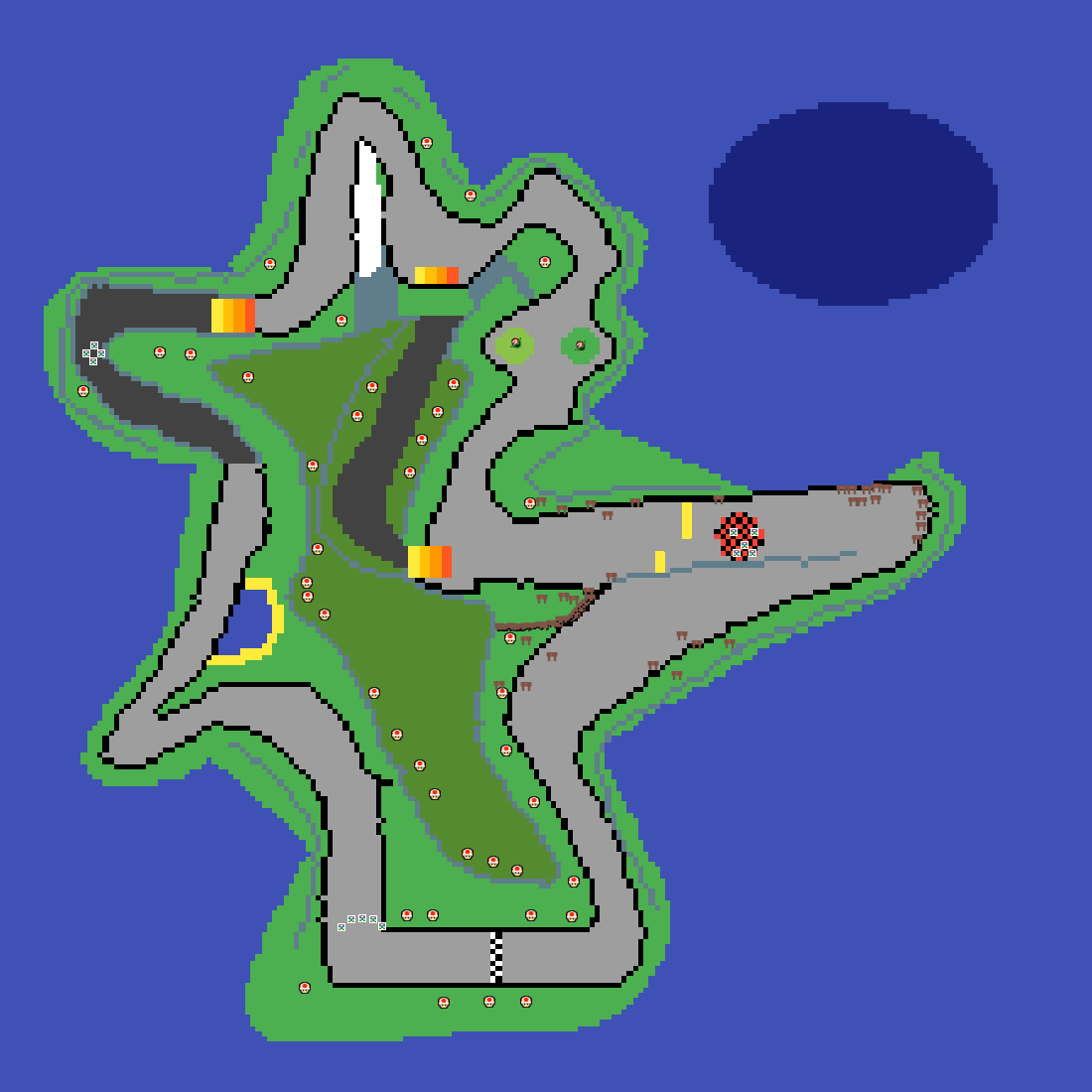 GCN Yoshi Circuit - Mario Kart PC