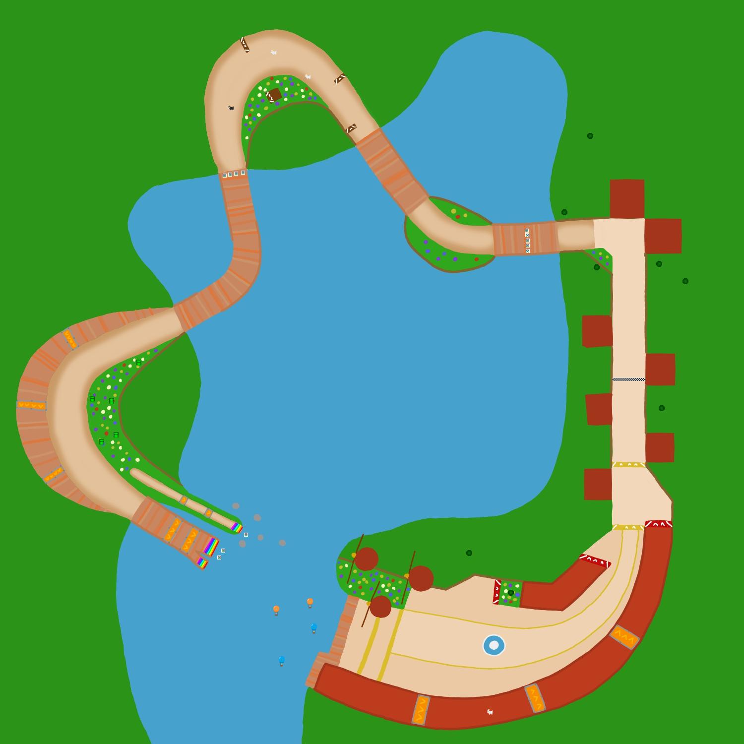 3DS Daisy hills retro - Mario Kart PC