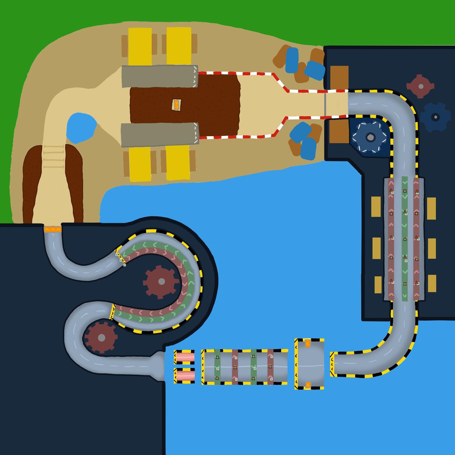 WII toads factory retro - Mario Kart PC