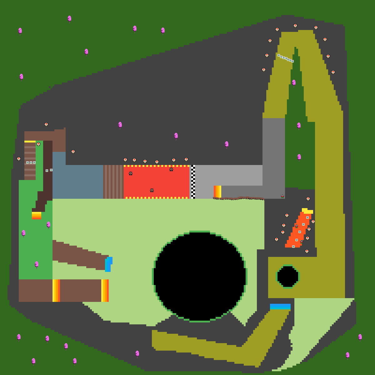 Tour Ninja Hideaway - Mario Kart PC