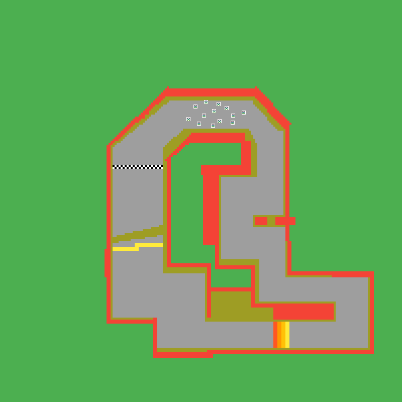 SBOK3 Red Raceway 1 - Mario Kart PC