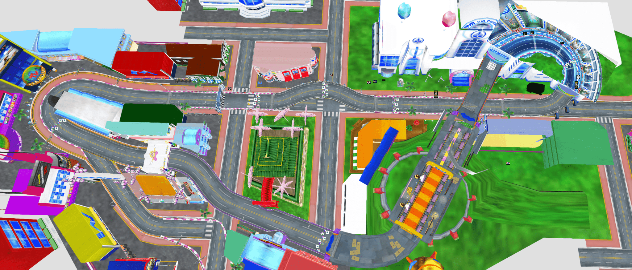 Diamond City - Mario Kart PC