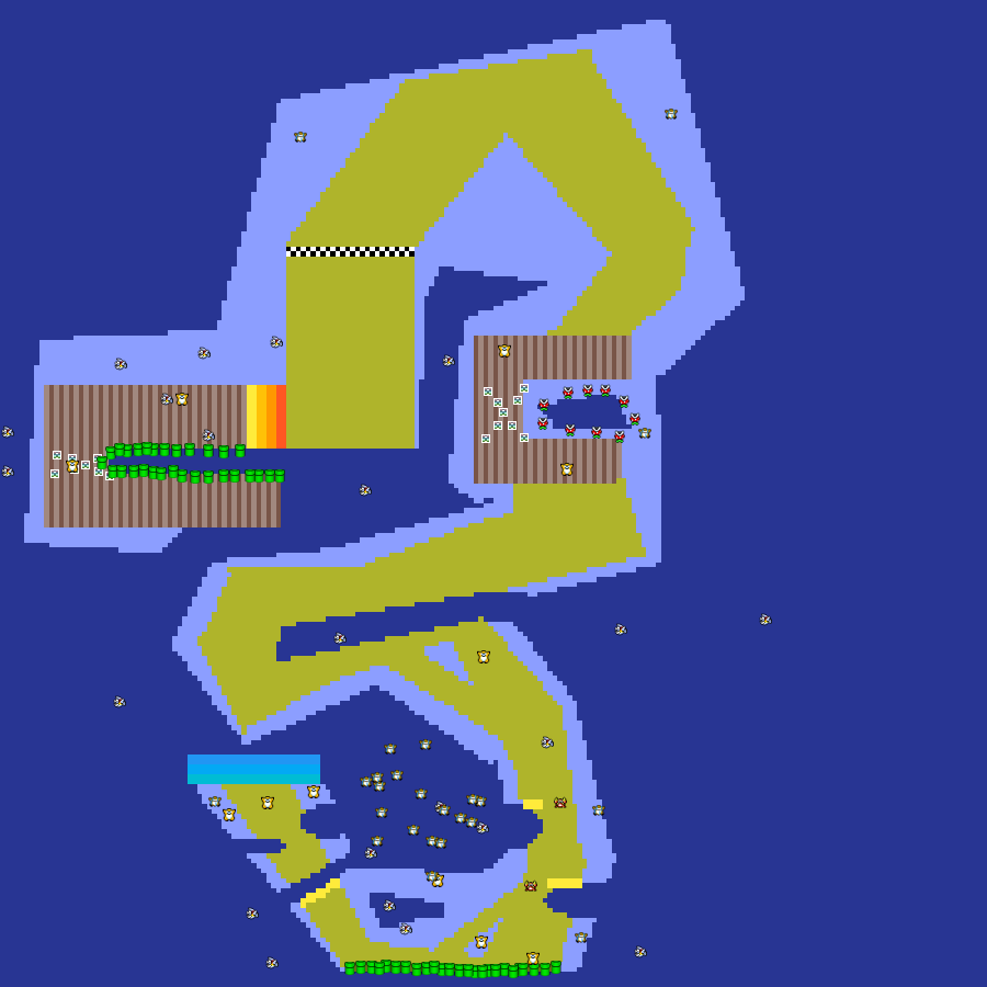 SBOK3 Yoshi Lake 2 - Mario Kart PC