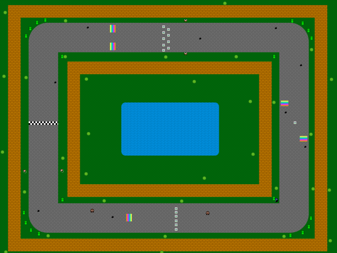 Scratch Square Circuit - Mario Kart PC