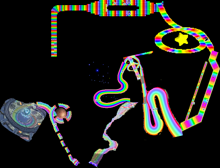 ULTIMATE RAINBOW ROAD - Mario Kart PC