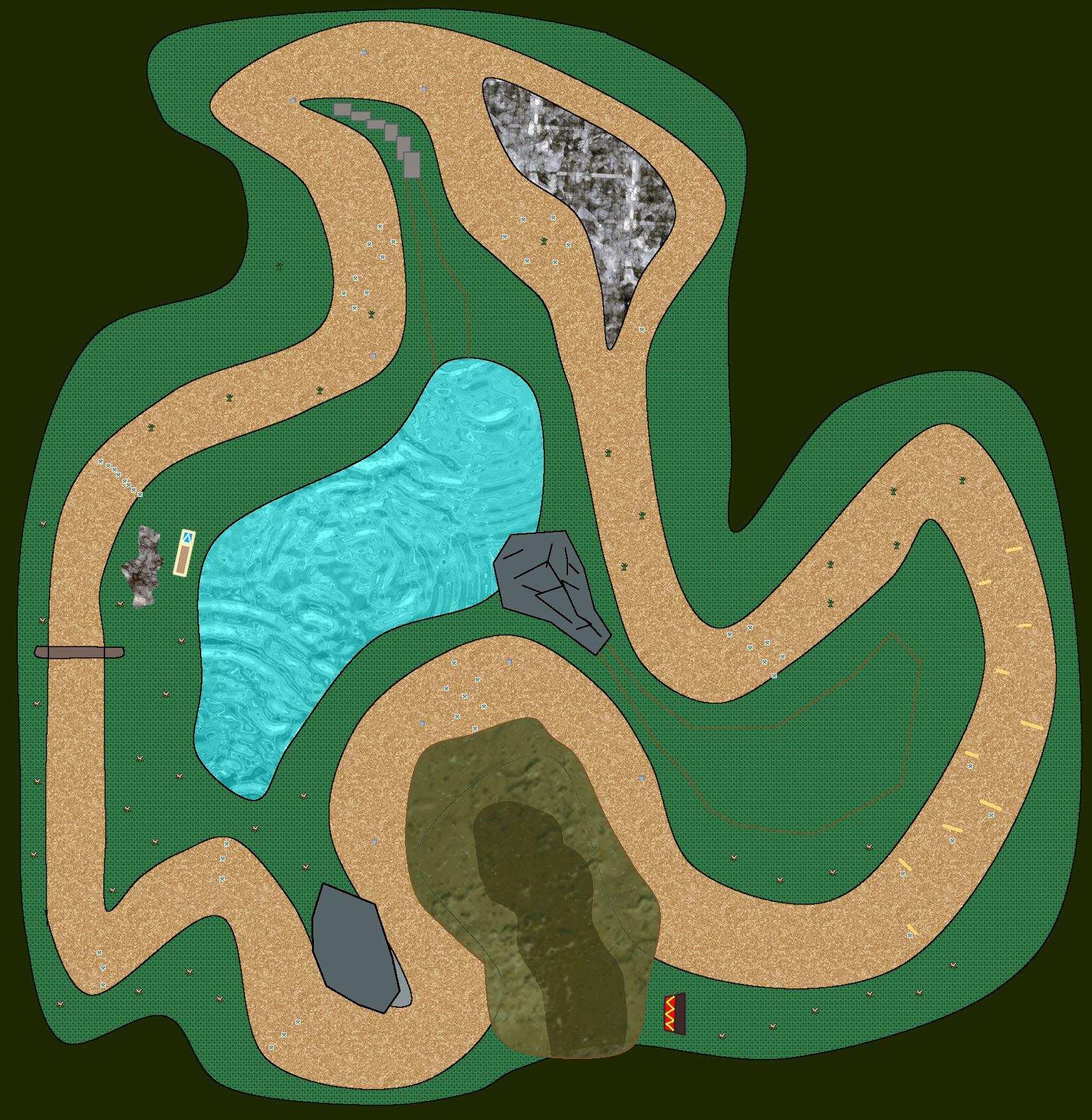 Giant jungle - Mario Kart PC