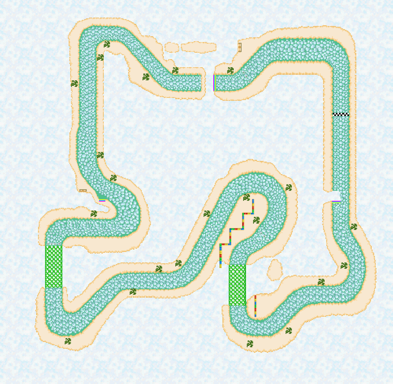 GBA Sky Garden - Mario Kart PC