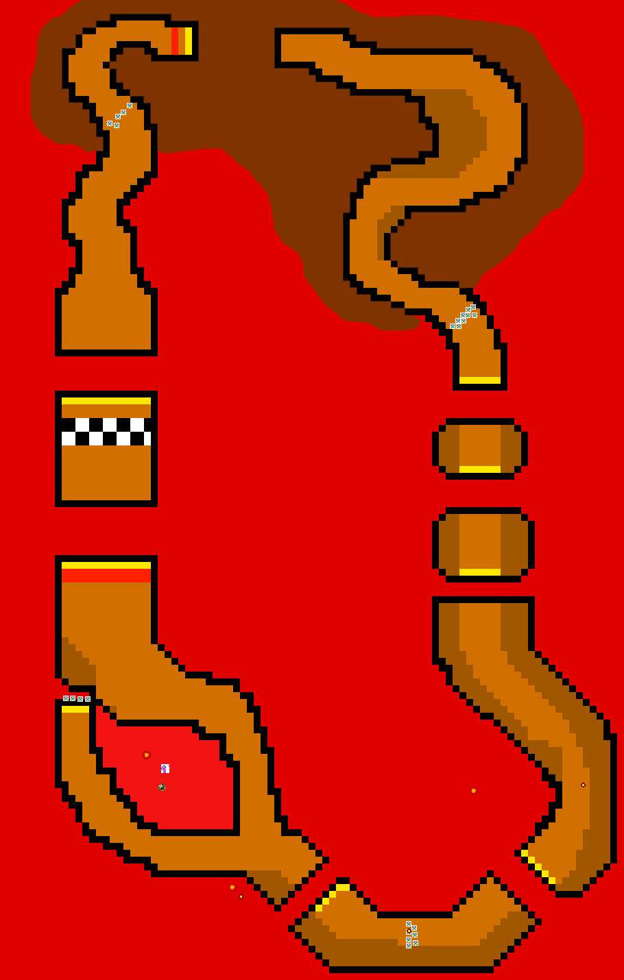 WII Grumble volcano / volcan grondant - Mario Kart PC