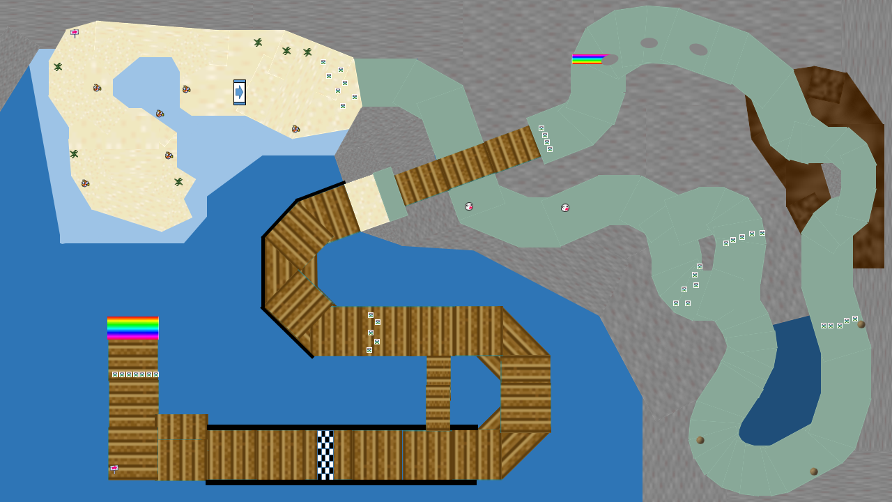 Boo cave - Mario Kart PC