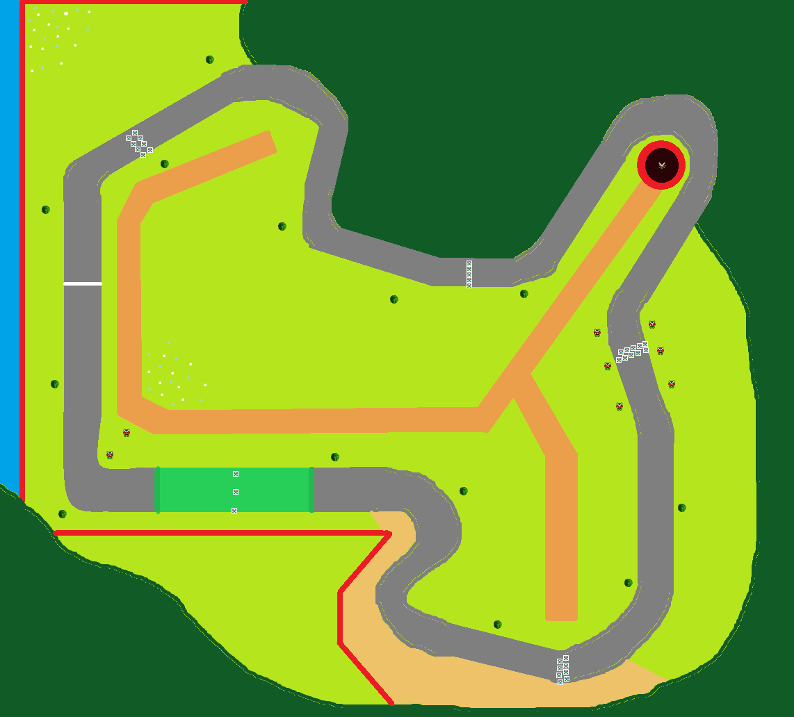 Mario Raceway - Mario Kart PC