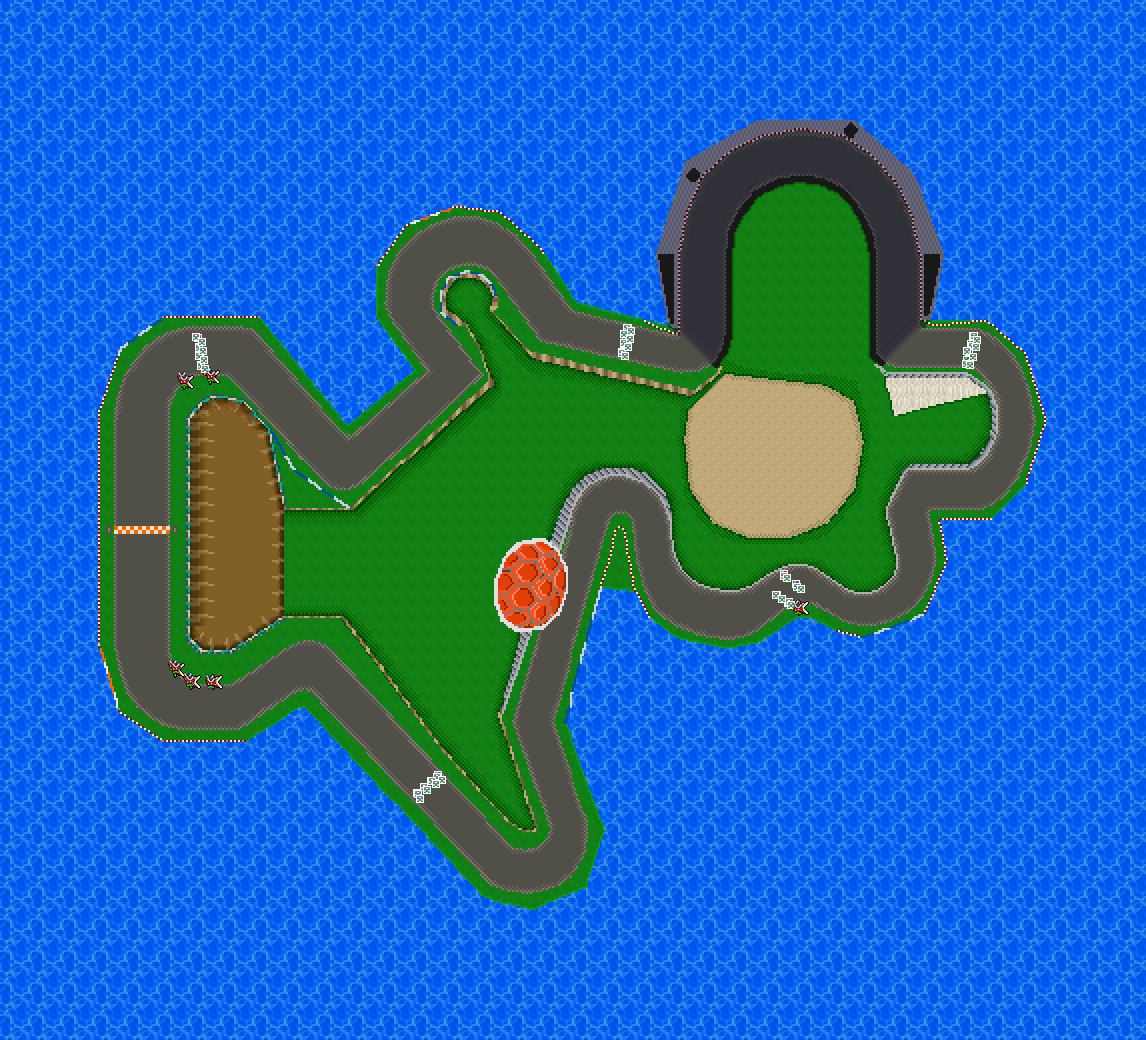 GCN Yoshi circuit - Mario Kart PC