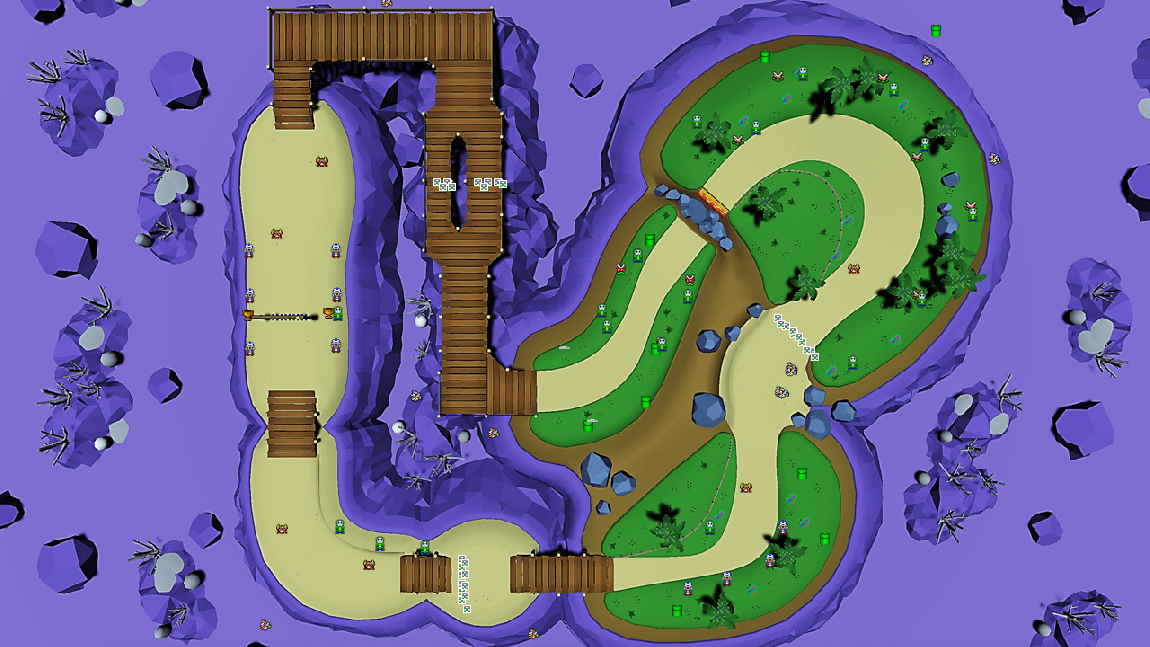 GBA Cheep Cheep island - Mario Kart PC