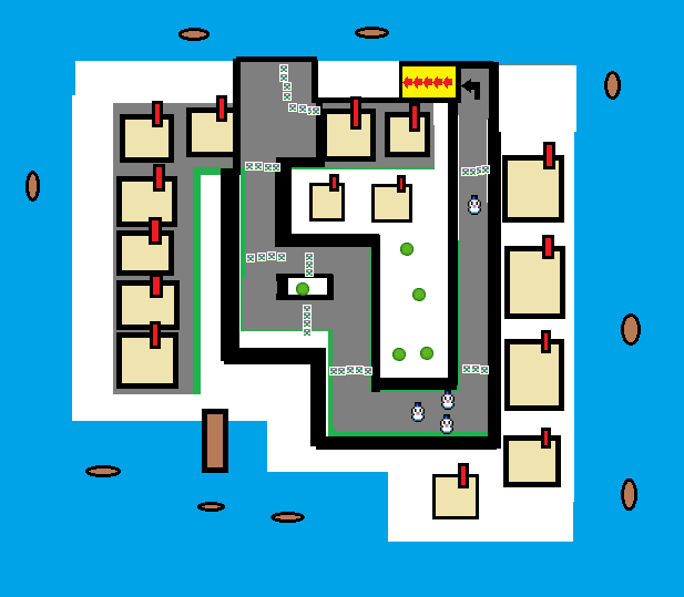 (Nitro) Christmas Land - Mario Kart PC