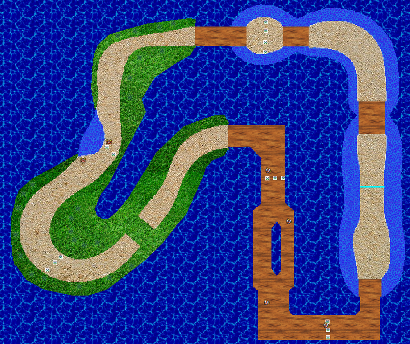 TOUR GBA Cheep-Cheep Island - Mario Kart PC