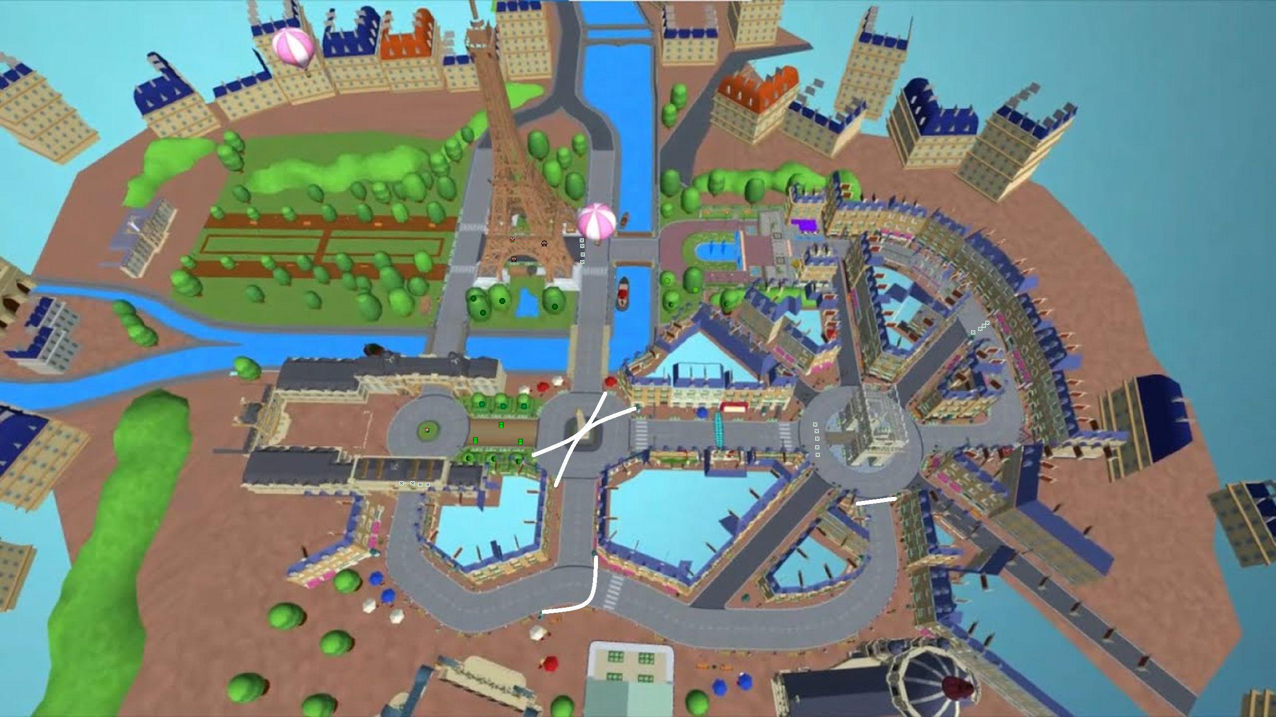 Promenade à Paris - Mario Kart PC