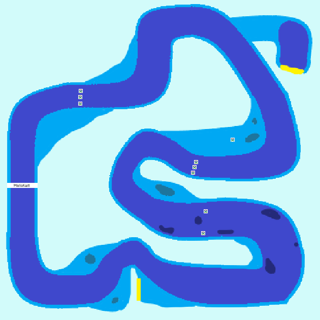 GBA Snow Land - Mario Kart PC