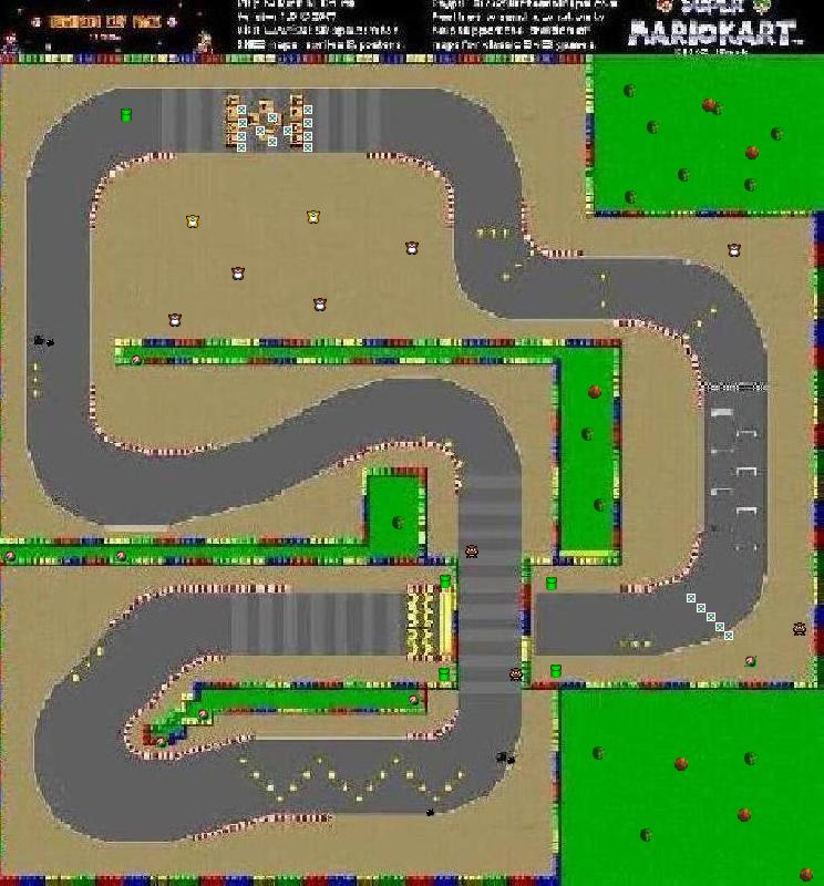 SNES Mario Circuit 2 (somewhat remastered) - Mario Kart PC