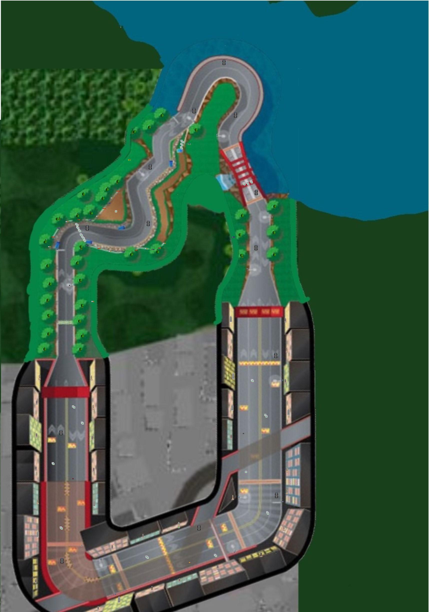 Wii Moonview Highway - Mario Kart PC