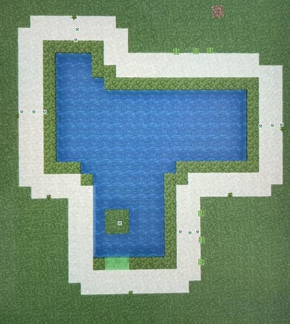 Minecraft palm circuit - Mario Kart PC