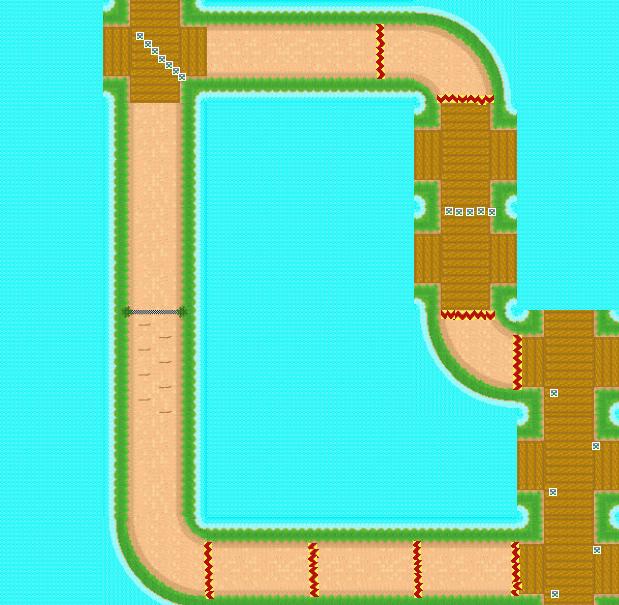 GBA Yoshi Falls - Mario Kart PC