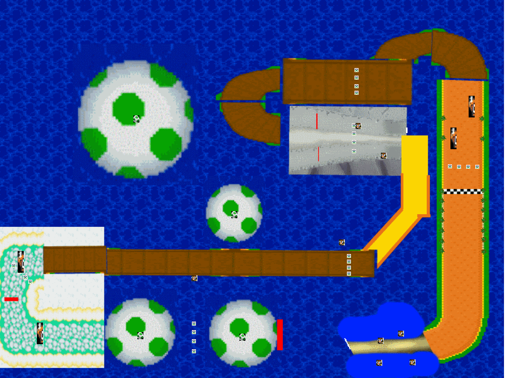 Yoshi Story - Mario Kart PC