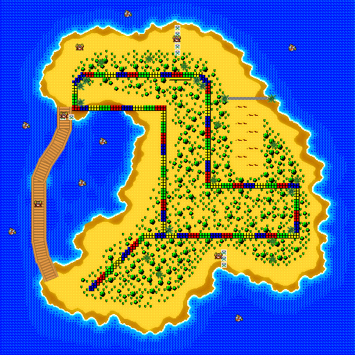 Snes Koopa Beach 2 - Mario Kart PC
