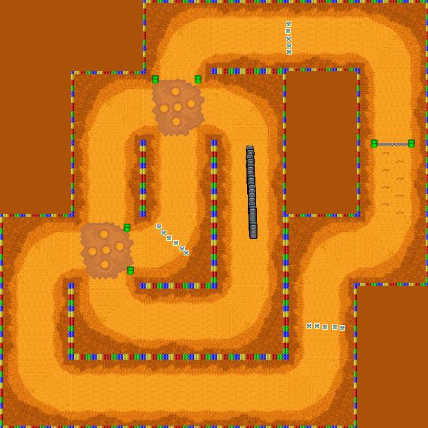 GBA Kalimari Desert - Mario Kart PC