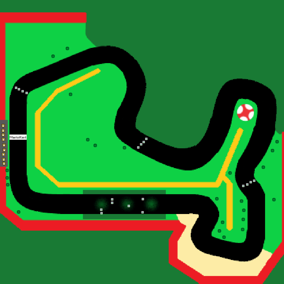 N64 Mario Raceway - Mario Kart PC