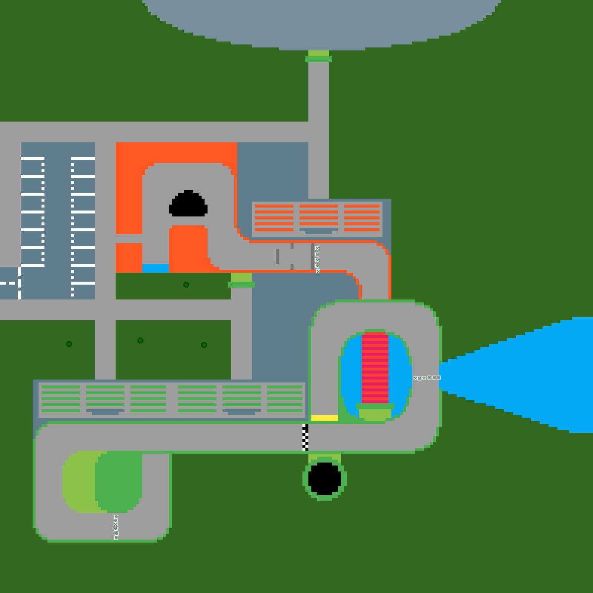 Luigi Kart Stadium - Mario Kart PC