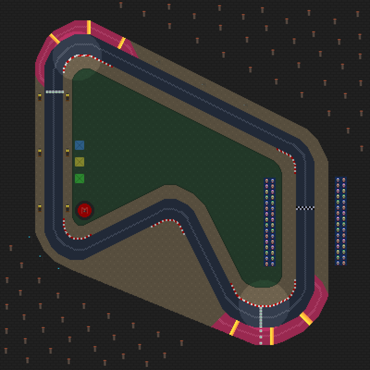 SNES Mario Circuit 1 - Mario Kart PC