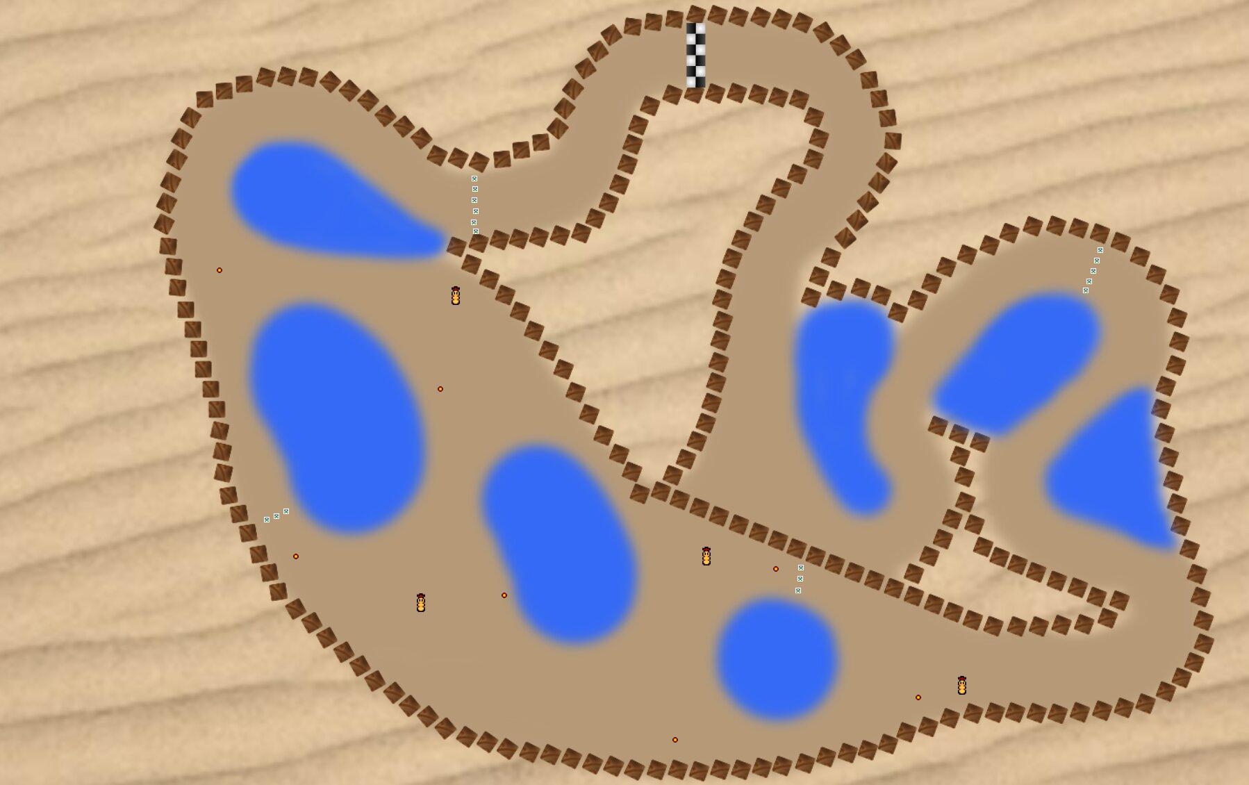 Sandy Spot - Mario Kart PC