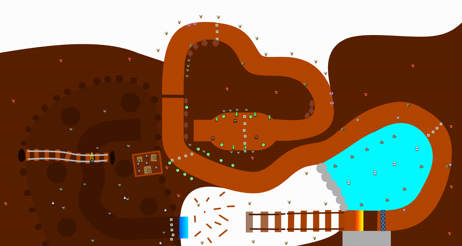 N64 Choco Mountain (MK8 Style) - Mario Kart PC