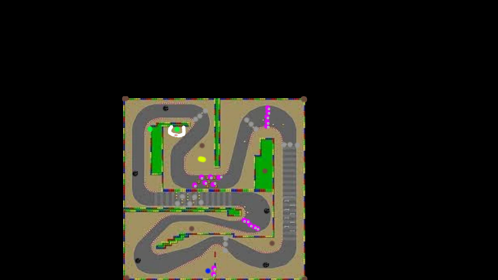 SNES Mario Circuit 4 - Mario Kart PC