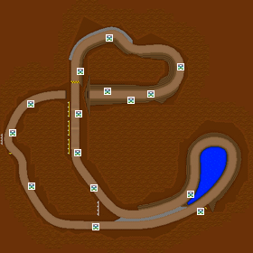 N64 Choco Mountain - Mario Kart PC