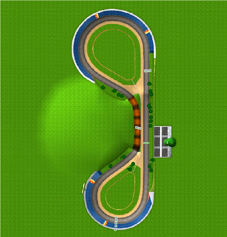 N64 Luigi Raceway - Mario Kart PC