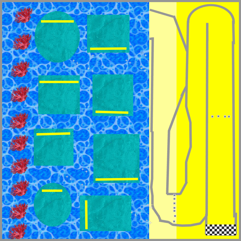 Coral Raceway - Mario Kart PC