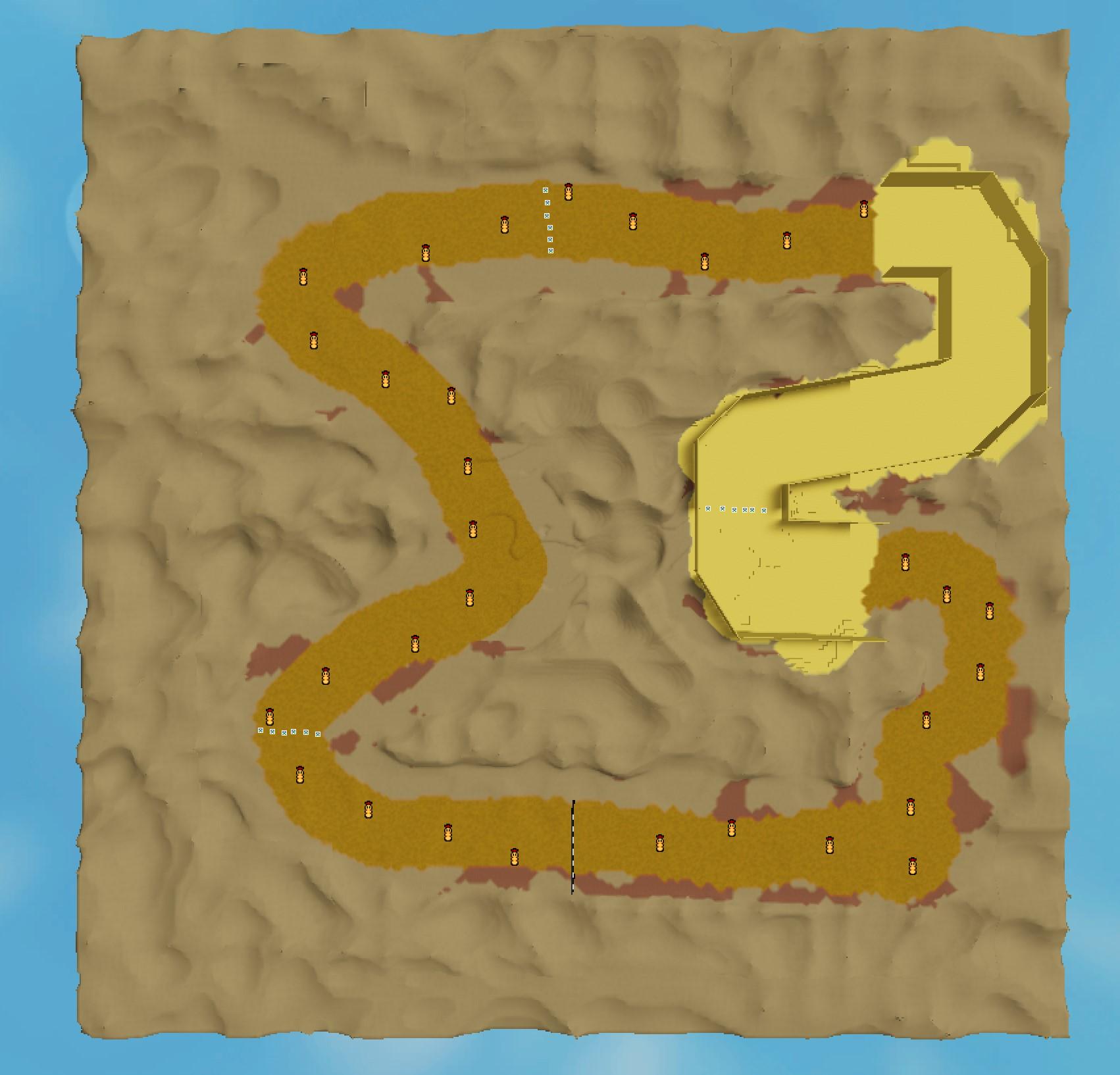 SK The Dunes - Mario Kart PC