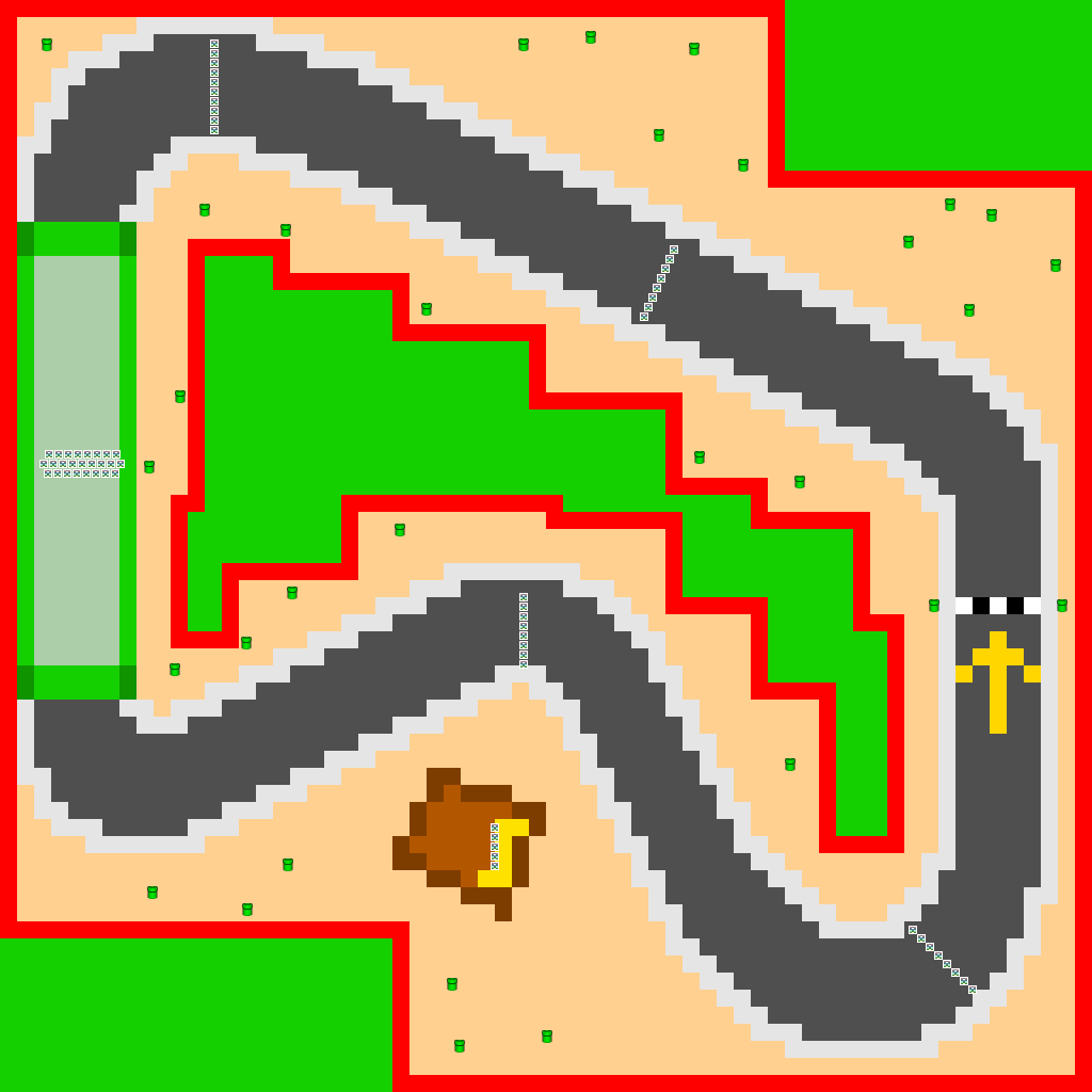 SNES Mario Circuit 1 - Mario Kart PC