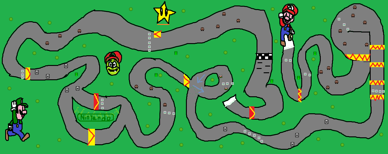 Mario Bros. Circuit - Mario Kart PC