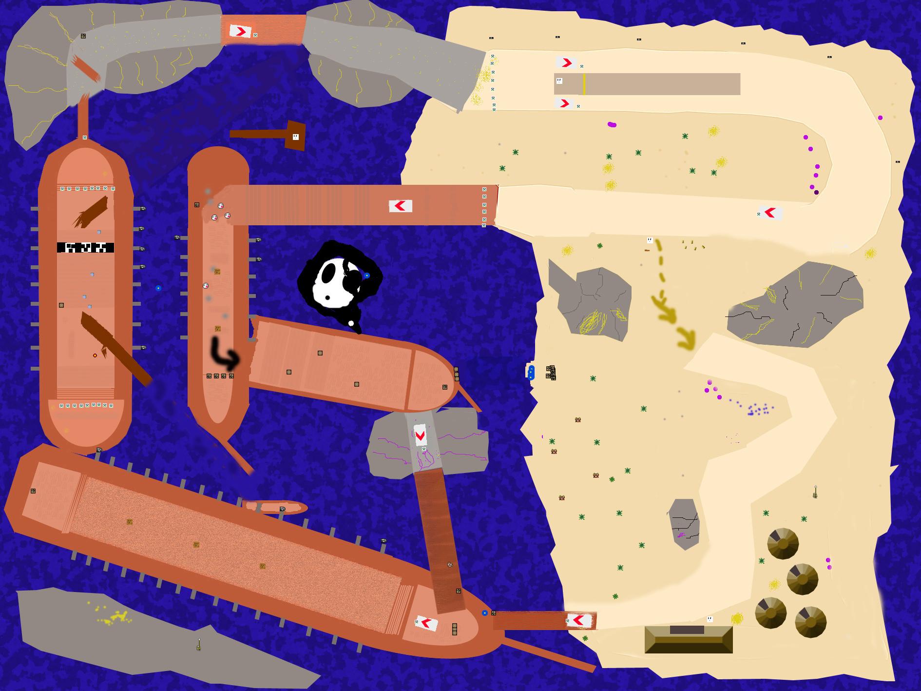 Pirate Island - Mario Kart PC