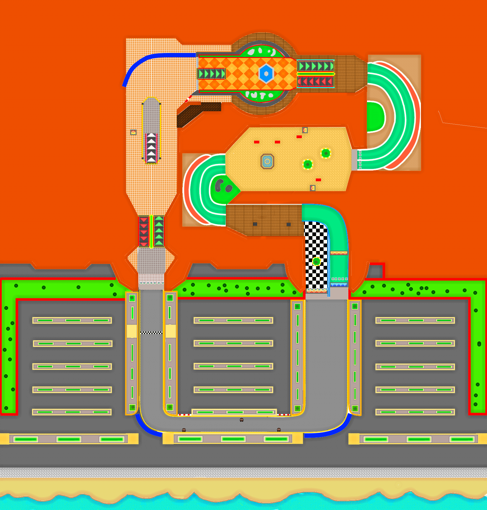 Coconut Mall - Mario Kart PC